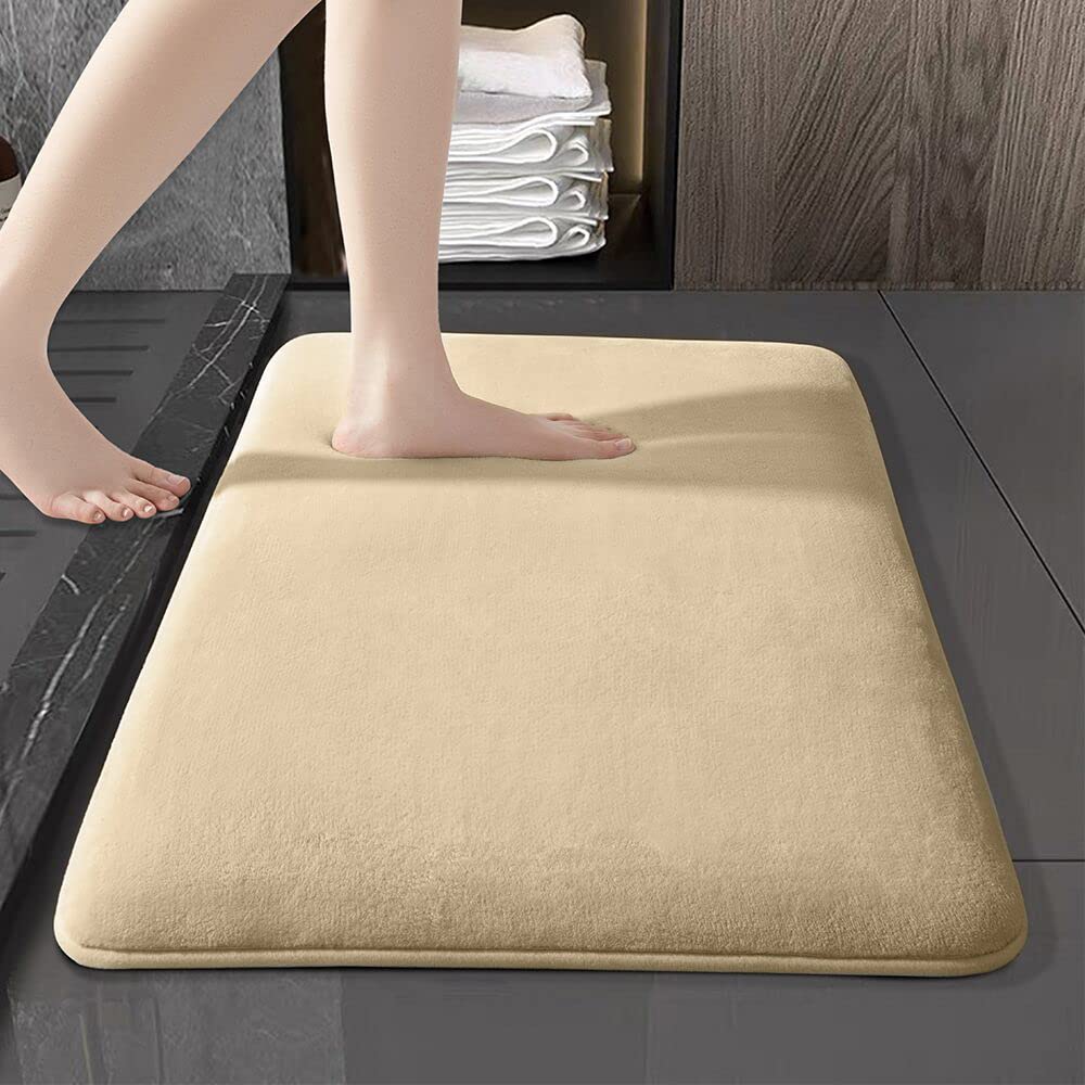 Flannel Bath Rugs Bathroom Mats for Home Sonoro Kate